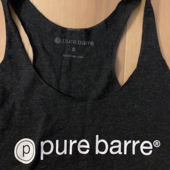 Pure Barre | Tops | Pure Barre Tank Top Grey | Poshmark